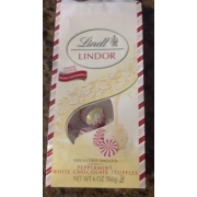 Lindt Lindor Truffles, Peppermint White Chocolate: Calories, Nutrition ...