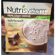 Nutrisystem Nutricrush, Chocolate Shake Mix: Calories, Nutrition ...