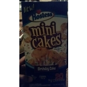 Hostess Mini Cakes, Birthday Cake: Calories, Nutrition Analysis & More ...