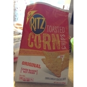 Nabisco Ritz Toasted Corn Chips, Original, Oven Baked Not Fried ...