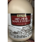 Daily Chef 100% Pure Maple Syrup: Calories, Nutrition Analysis & More ...