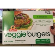 ShopRite Veggie Burger: Calories, Nutrition Analysis & More | Fooducate