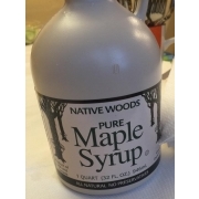 Native Woods Syrup, Maple, Pure: Calories, Nutrition Analysis & More ...