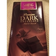 Baron Chocolatier Dark Chocolate, 70% Cocoa: Calories, Nutrition ...