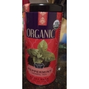 Signature Tea Co Organic Peppermint Herbal Tea Bags: Calories ...