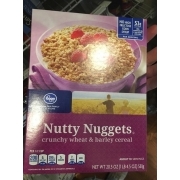 Kroger Nutty Nuggets, Crunchy Wheat And Barley Cereal: Calories ...