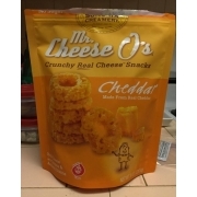 Mr. Cheese O's Crunchy Real Cheese Snacks, Cheddar: Calories, Nutrition ...