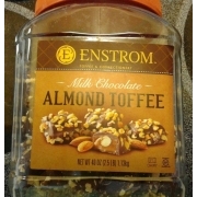 Enstrom Milk Chocolate, Almond Toffee: Calories, Nutrition Analysis ...