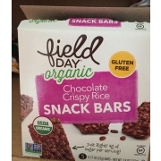Field Day Snack Bars, Chocolate Crispy Rice: Calories, Nutrition ...