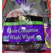 Alpine Valley Natural Whole Grain Breads, Organic Raisin Cinnamon Whole ...