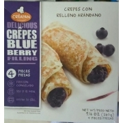 Creapan Crepes, Blueberry Filling: Calories, Nutrition Analysis & More ...