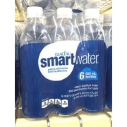 Glaceau Smartwater Purity Electrolytes, Vapor Distilled Water: Calories ...