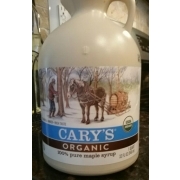 Cary's Organic 100% Pure Maple Syrup: Calories, Nutrition Analysis ...