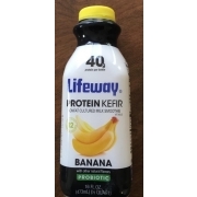 Lifeway Protein Kefir, Nonfat Cultured Milk Smoothie, Banana: Calories ...