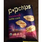 Pop Chips Boardwalk Kettle Corn Popped Corn Chips: Calories, Nutrition ...