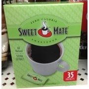 Sweet Mate Zero Calorie Sweetener, Stevia Extract: Calories, Nutrition ...