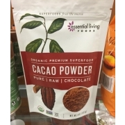 Essential Living Foods Organic Premium Superfood Cacao Powder: Calories ...
