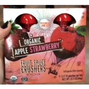 Trader Joe's Organic Apple Strawberry Fruit Sauce Crushers: Calories, Nutrition Analysis & More ...
