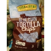 Fresh Thyme Farmers Market Blue Corn Tortilla Chips: Calories ...