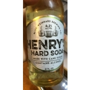 Henry's Hard Soda Made With Cane Sugar: Calories, Nutrition Analysis ...
