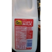 QFC Vitamin D Milk: Calories, Nutrition Analysis & More | Fooducate