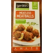 Gardein Garden Grown Protein Meatless Meatballs: Calories, Nutrition ...