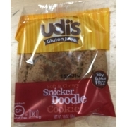 Udi's Gluten Soft And Chewy Snicker Doodle Cookie: Calories, Nutrition ...