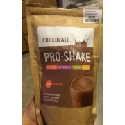 Pro Shake Chocolate: Calories, Nutrition Analysis & More | Fooducate