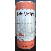 Cafe Delight Pure Sugar: Calories, Nutrition Analysis & More | Fooducate