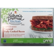 Nature's Promise Uncured Fully Cooked Bacon: Calories, Nutrition ...