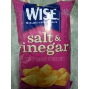 Wise Salt And Vinegar Flavored Potato Chips: Calories, Nutrition ...