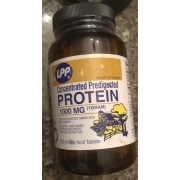 Lpp Concentrated Predigested Protein, Dietary Supplement: Calories ...
