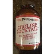 TwinLab Choline Cocktail, Powder, Dietary Supplement: Calories ...