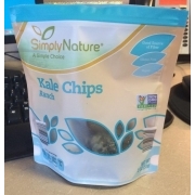 Simply Nature Kale Chips Ranch: Calories, Nutrition Analysis & More ...