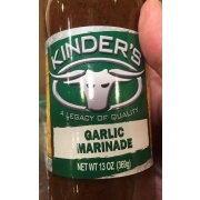 Kinder's Garlic Marinade: Calories, Nutrition Analysis & More | Fooducate