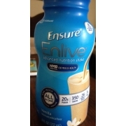 Ensure Enlive, Advanced Nutrition Shake, Vanilla: Calories, Nutrition ...