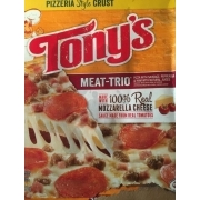 Tony's Meat Trio Pizza: Calories, Nutrition Analysis & More | Fooducate
