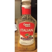 Great Value Italian Traditional Dressing And Marinade: Calories ...