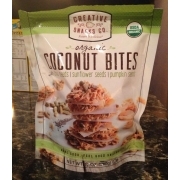 Creative Snacks Co Organic Coconut Bites: Calories, Nutrition Analysis ...