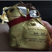 Lindt Milk Chocolate, Gold Bunny: Calories, Nutrition Analysis & More ...