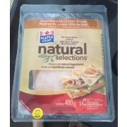 Maple Leaf Natural Selections Oven Roasted Chicken Breast: Calories ...