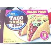 Great Value Taco Shells: Calories, Nutrition Analysis & More | Fooducate