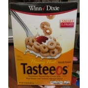 Tasteeos Oat Ceral, Sweetened Toasted, Honey And Almond: Calories ...