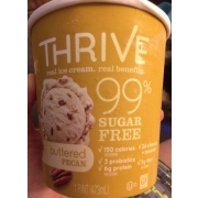 Thrive Ice Cream, Buttered Pecan: Calories, Nutrition Analysis & More ...