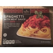 Safeway Select Spaghetti With Meat Sauce: Calories, Nutrition Analysis ...