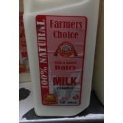 Farmers Choice Milk, 100% Natural, Grade A: Calories, Nutrition ...