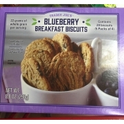 Trader Joe's Blueberry Breakfast Biscuits: Calories, Nutrition Analysis & More | Fooducate