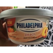 Philadelphia Peach, Cream Cheese Spread: Calories, Nutrition Analysis ...