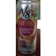 V8 Energy, Raspberry Vanilla: Calories, Nutrition Analysis & More ...