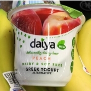 Daiya Greek yogurt alternative Peach: Calories, Nutrition Analysis ...
